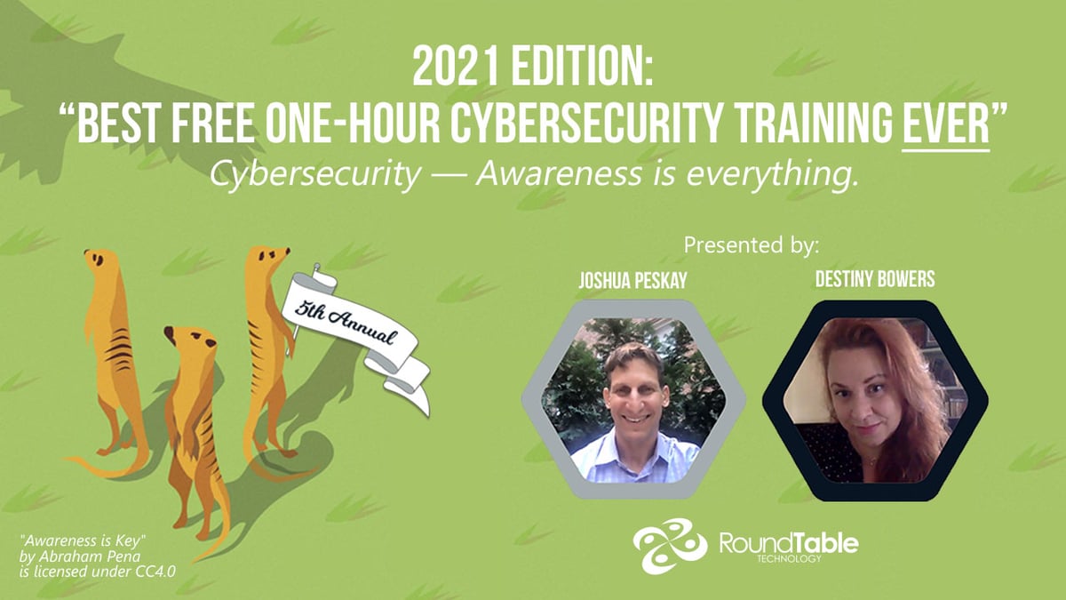 2021 Edition: Best Free One-Hour Cybersecurity Training Ever